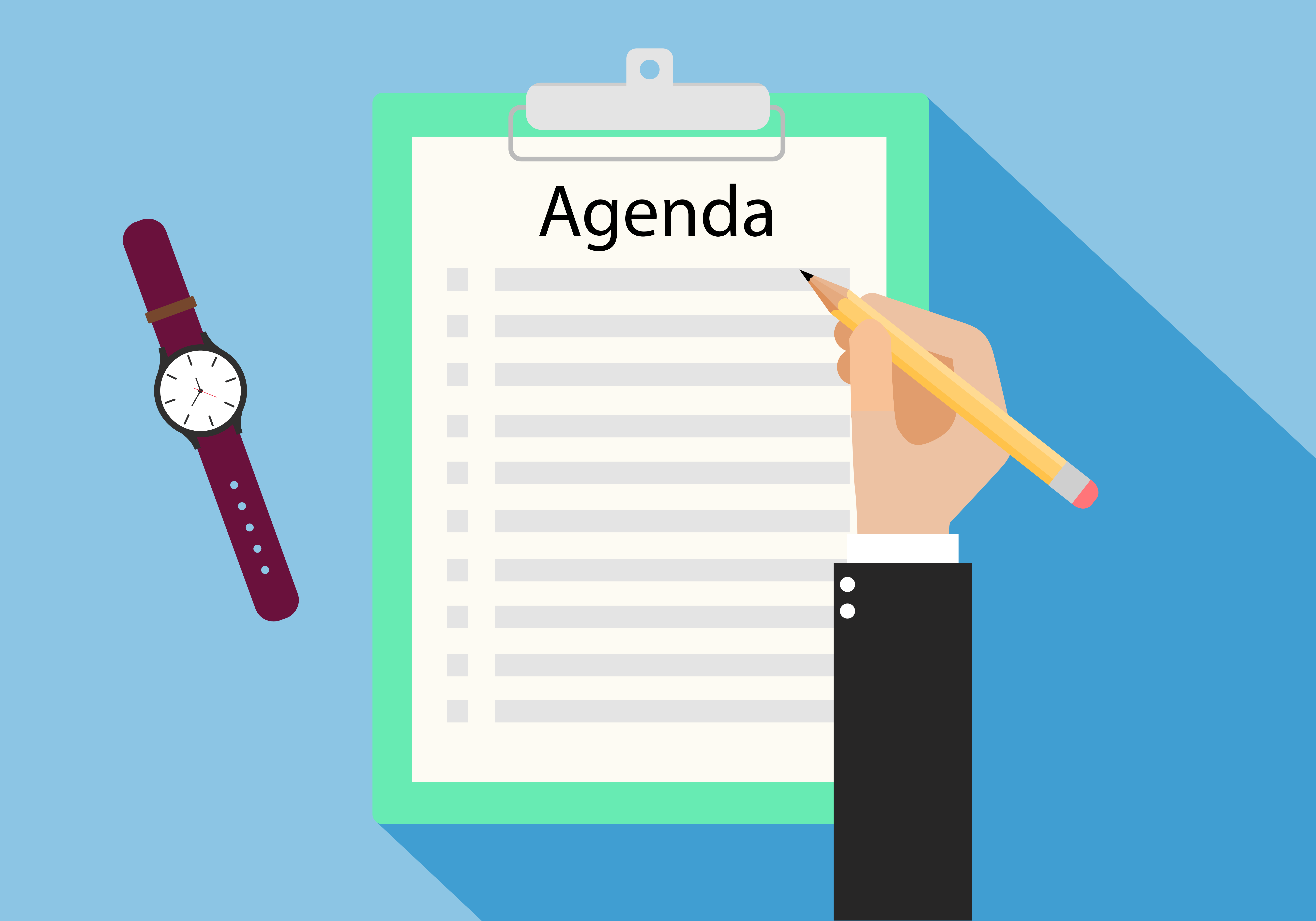 How To Write An Agenda For A Meeting